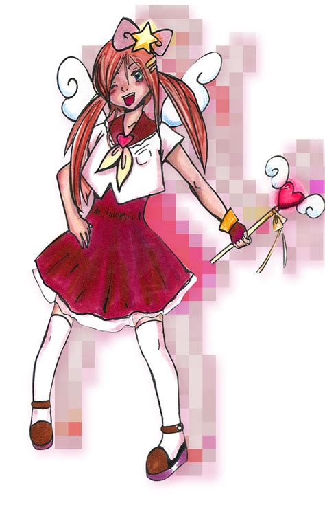 Cute Art Club Mascot By Xpinkscissorsx On Deviantart
