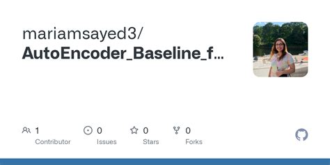 Github Mariamsayed3autoencoderbaselineforanomaloussoundsdetection