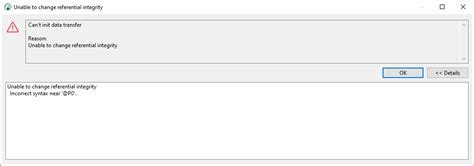 Extend Support For Disabling Referential Integrity Checks In Data