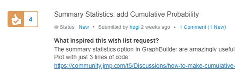 How To Make Cumulative Probability Plots In Jmp Jmp User Community