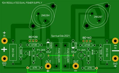 Dual Rail Power Supply For Class A Amplifiers DiyAudio