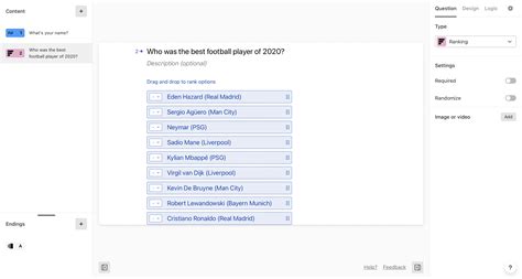 Can You Do A Ranking Question In Microsoft Forms Templates Sample Printables