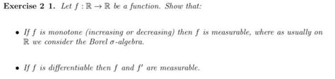 solved exercise 2 1 let f r→r be a function show that