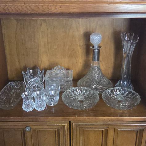 Lot 169 Mixed Collection Of Cut Glass And Crystal Including Signed