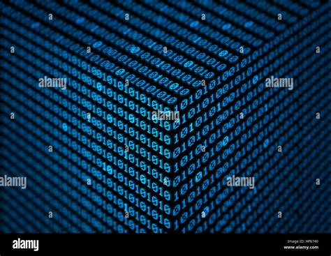 Binary Code Background Digital Ones And Zeros Stock Photo Alamy