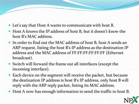 Address Resolution Protocol Arp Pptx Computer Networking Computing