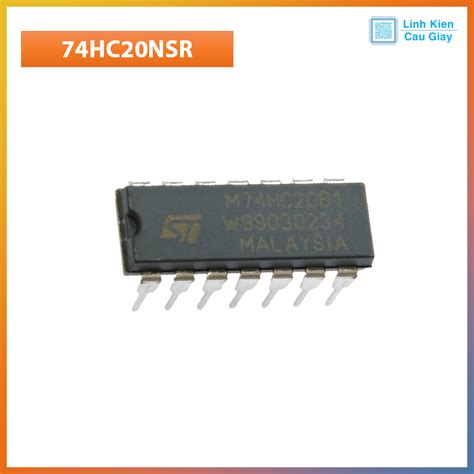 Linh Kiện Ic 74hc20nsr Dual 4 Input Nand Gate Linh Kiện Cầu Giấy