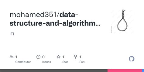 Github Mohamed351data Structure And Algorithm Iti Iti