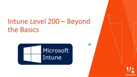 Microsoft Intune Tablet Academy Professional Development Platform