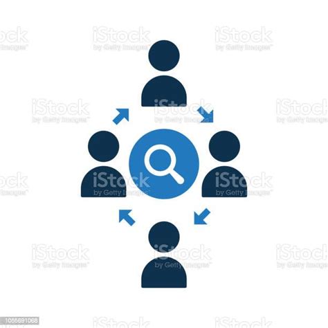 연결 아이콘을 사람들 커뮤니티 연구 기호 아이콘입니다 팀웍 아이콘 탐구 발견 기호를 검사 계약서에 대한 스톡 벡터 아트 및 기타