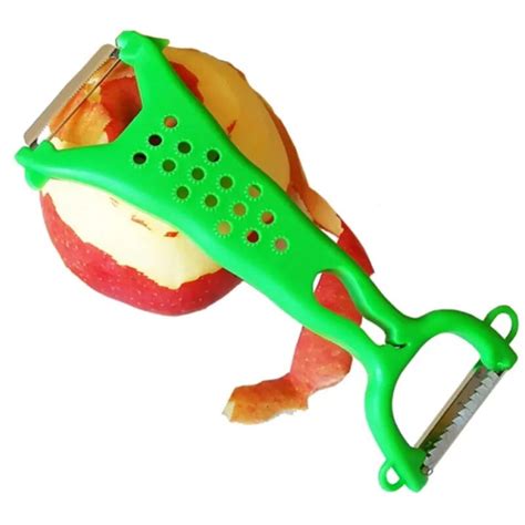 Badu Bg Белачка с двойна глава Резачка за зеленчуци Резачка за плодове Многофункционална белачка