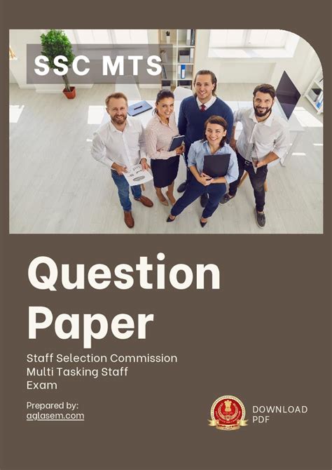 Ssc Mts Question Paper 2022 Pdf Download Here Aglasem Career