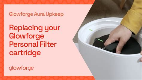 Glowforge Aura Replacing Your Glowforge Personal Filter Cartridge Youtube