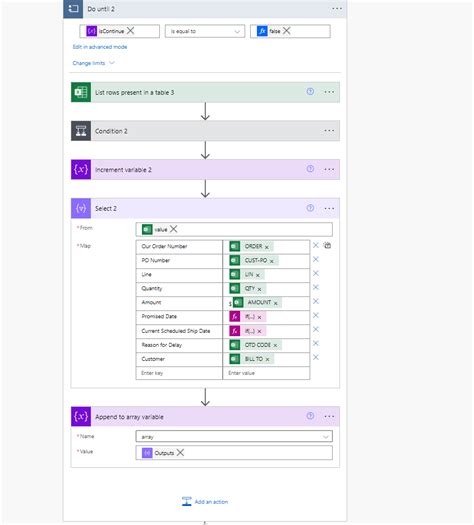 Appending The Results Of Select Data Operation T Power Platform