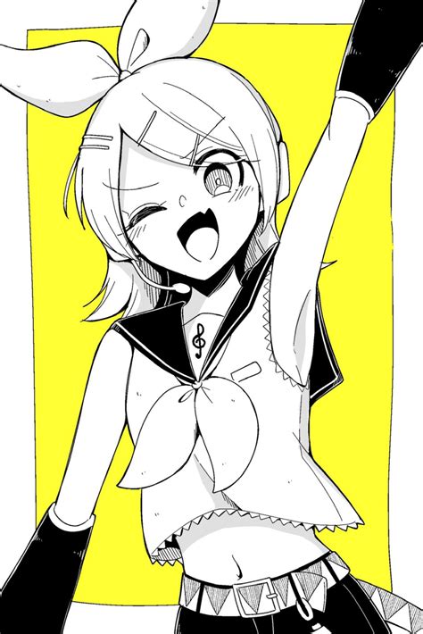 Safebooru 1girl Arm Up Belt Border Bow Commentary Detached Sleeves