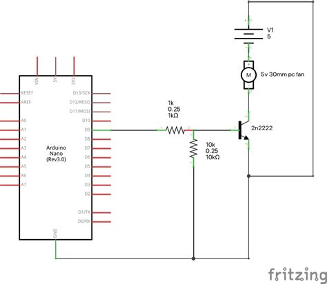5v Pc Fan Using 2n2222 General Guidance Arduino Forum