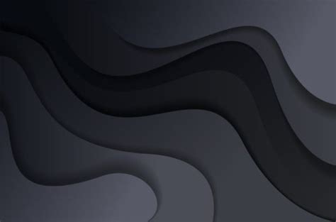 Modern Papercut Style 3d Curves Wallpaper