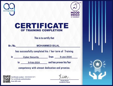 Thrilled To Announce That Ive Earned My Certification In Cybersecurity Mohammed Bilal
