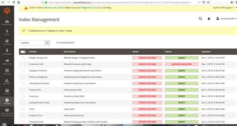 solved a technical problem with the server created an err magento forums