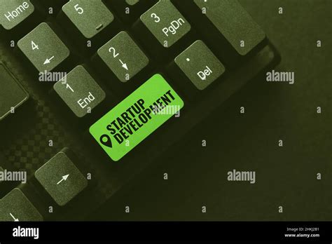 Conceptual Caption Startup Development Business Approach Efficiently Develop And Validate