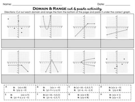 Domain And Range Full Lesson Bundle By Faith And Figures Tpt