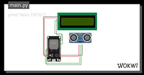 ใบงานที่ 10 ข้อ3 Wokwi Esp32 Stm32 Arduino Simulator