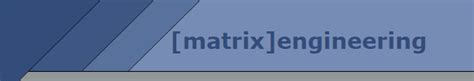 Matrix Engineering