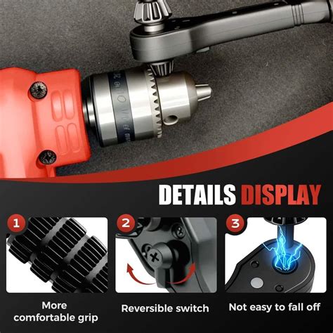 2 In 1 Drill Chuck Ratchet Spanner 2025 Upgraded Qatar Ubuy