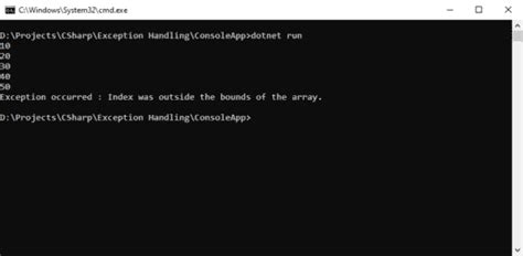 Exception Handling In C And Net Codeguru