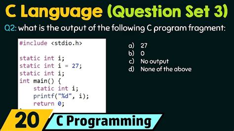 c programming rapid fire quiz 2 artofit
