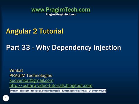 Sql Server Net And C Video Tutorial Why Dependency Injection