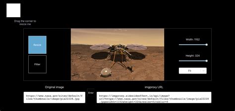 github shlason imgproxy 一個可以將儲存在任一地方的圖片進行縮放和套用濾鏡，而不用額外儲存圖片的簡易 proxy