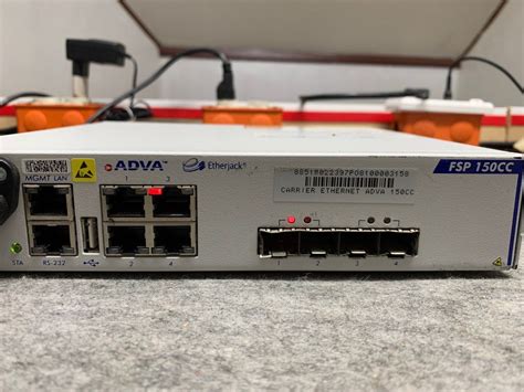 Adva Compact Carrier Ethernet Demarcation System Model Fsp 150cc Computers And Tech Parts