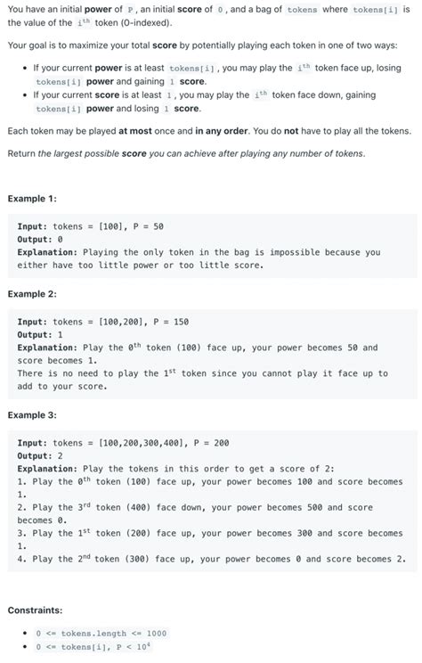 948 Bag Of Tokens Kickstart Coding