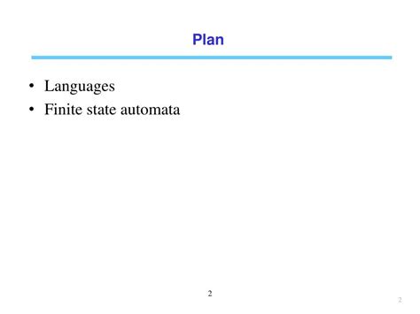Ppt Learning Objectives Introduce Finite State Automata Powerpoint