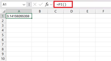 How To Calculate The Area Of Circle In Excel A Step By Step Guide MyExcelOnline