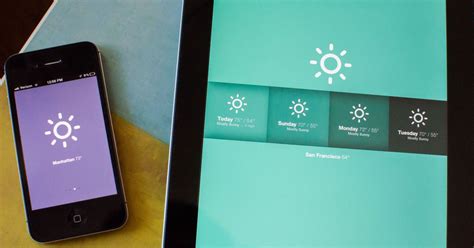 Sun A Simple IOS Weather App That Can Be Installed From The Browser The Verge