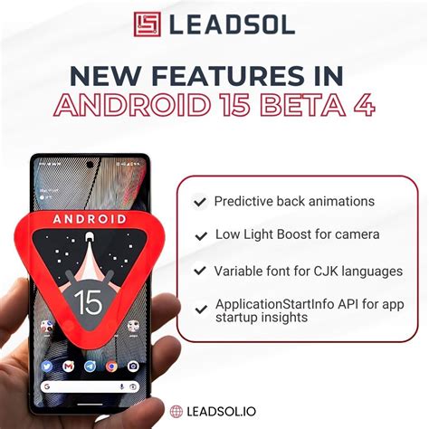 Leadsol On Linkedin Android15 Newfeatures Techupdate Appdevelopment Androiddev