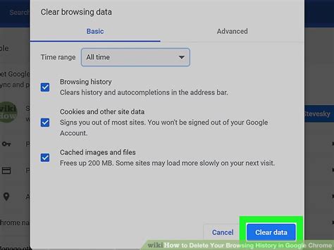 How To Delete Your Browsing History In Google Chrome Steps