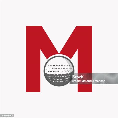 편지에 골프 M 이니셜 하키 스포츠 아카데미 사인 클럽 심볼 Championship에 대한 스톡 벡터 아트 및 기타 이미지 Championship 경기 스포츠 경쟁