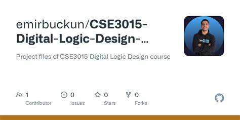 GitHub Emirbuckun CSE Digital Logic Design Project Project Files Of CSE Digital Logic