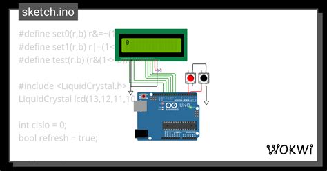 Prerusenie Register Lcd Wokwi Esp32 Stm32 Arduino Simulator