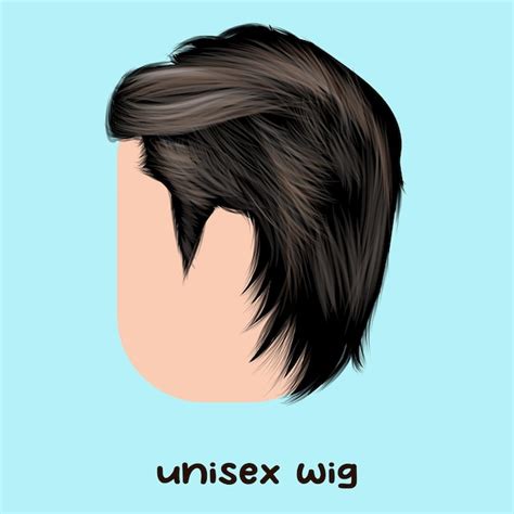 Premium Vector Wigs For Women And Men