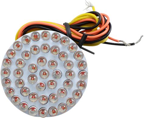 Custom Dynamics 1 8 Universal Led Cluster Amber Universal Led