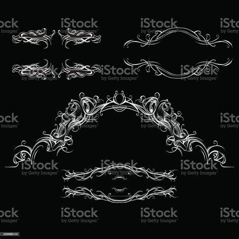 장식 요소 있는 빈티지 스타일 대한 데커레이션 레이아웃 프레이밍 벡터 0명에 대한 스톡 벡터 아트 및 기타 이미지 0명 꽃무늬 벡터 Istock