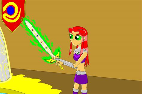 Starfire And The Spirits Sword By Linkstar Number1 On Deviantart