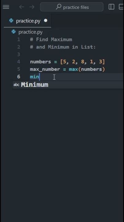 Find Maximum And Minimum Python Pythonprogrammingcodinglearnpython Pythonforbeginners