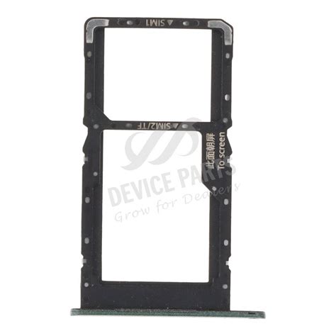 Sim Card Tray For Huawei Nova Y Dual Card Version Green Ori