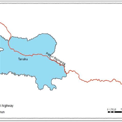 GIS Map Of The Study Area Download Scientific Diagram