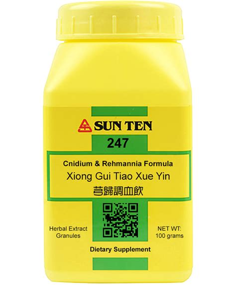 Xiong Gui Tiao Xue Yin By Sun Ten Xiong Gui Tiao Xue Yin 247 100 Grams